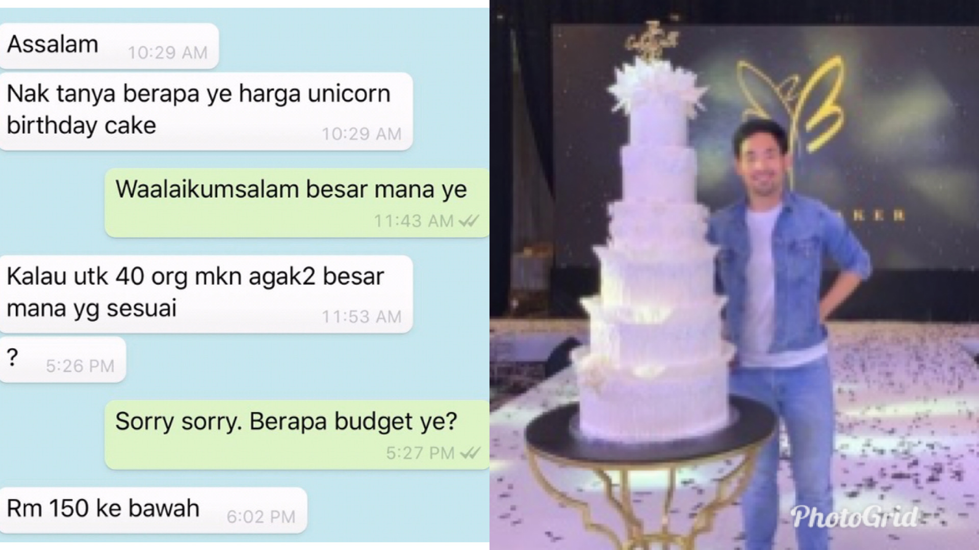 “Suruh dia beli kek pisang dekat mall jelah” – Pelanggan Ini Bagi Bajet ...